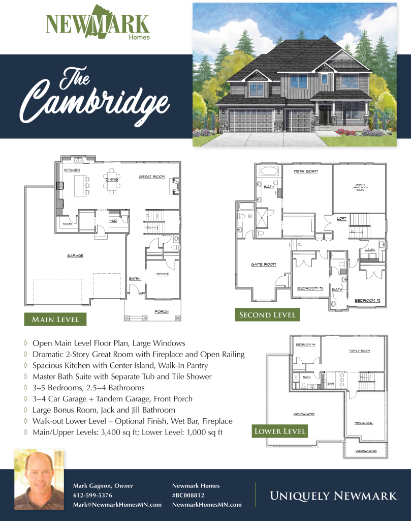 The Cambridge - Newmark Homes